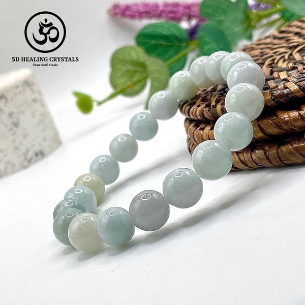 Burmese Jade Bracelet 5D Healing Crystals