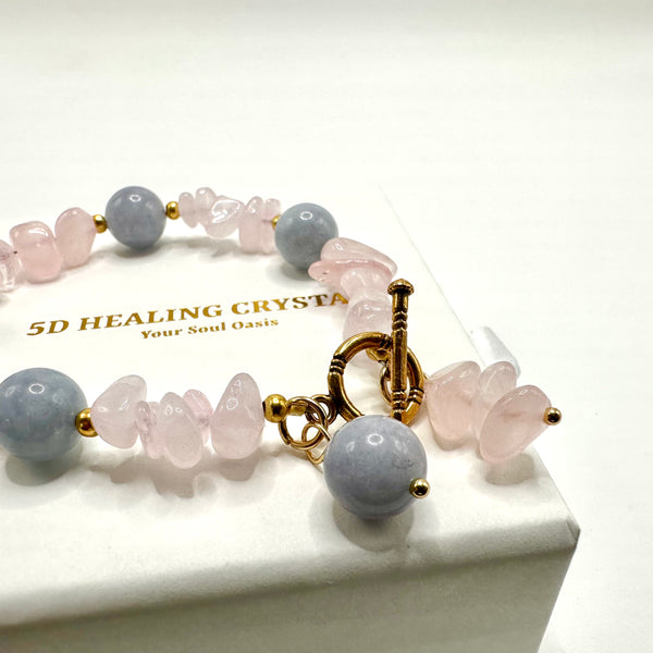5D Charm Bracelet Love Guidance and Harmony – 5D Healing Crystals