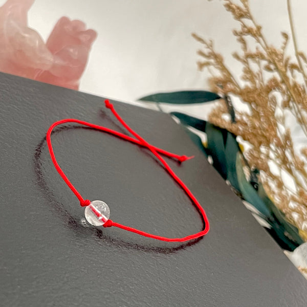 Dainty Red String with Authentic Natural Healing, Protection, Wealth ...