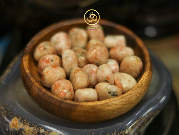 Sunstone Tumbled Stones – 5D Healing Crystals