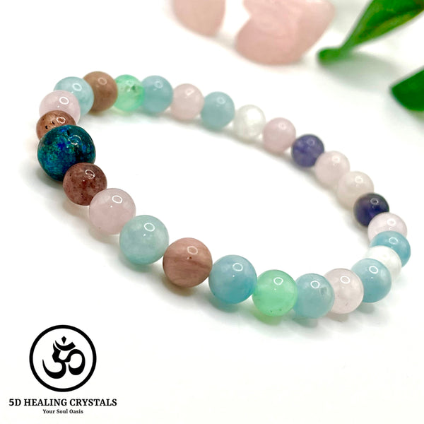 5D™ Ultimate Love and Relationship Bracelet 💗 – 5D Healing Crystals