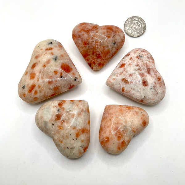 Sunstone Heart – 5D Healing Crystals