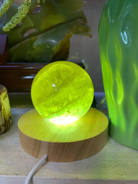 LED light Cystal Stand – 5D Healing Crystals